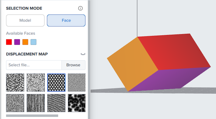Adding texture to surfaces in PreForm